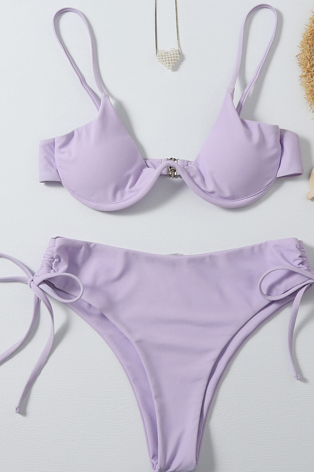 Lilac Underwire Bikini Top – FloralKini